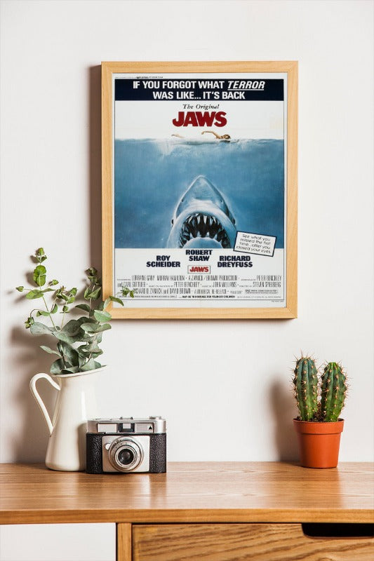 Jaws - paper poster – postercinema