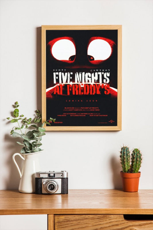Five Nights at Freddy's - paper poster – postercinema