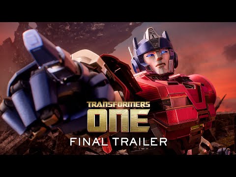 Transformers One - paper poster opens full screen video in same window.
